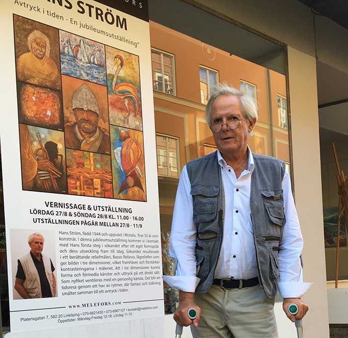 Hans Strom artist from Motala, Sweden - Artworks: Paint