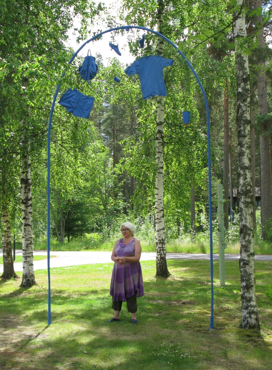 MarjaLeena Pohjola-Valkola artist from Multia, Finland - Artworks: Land Art