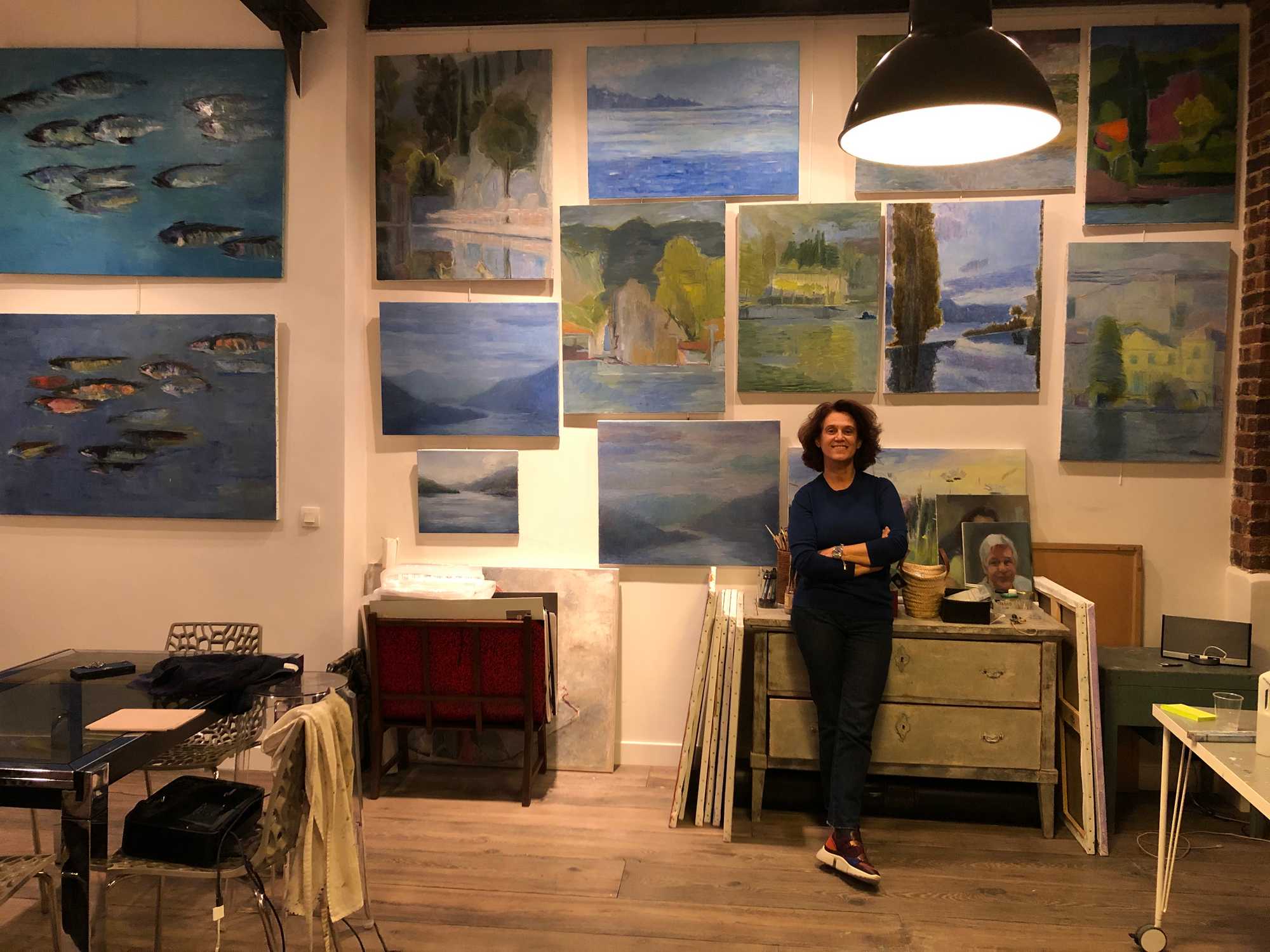 CATHERINE BONNET artist from LE MANS, France - Artworks: Paint