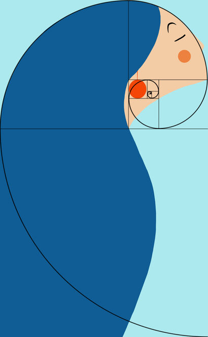 Golden Ratio Collection 'Connecting' - Daniela Gatti - Artwork: Digital Art