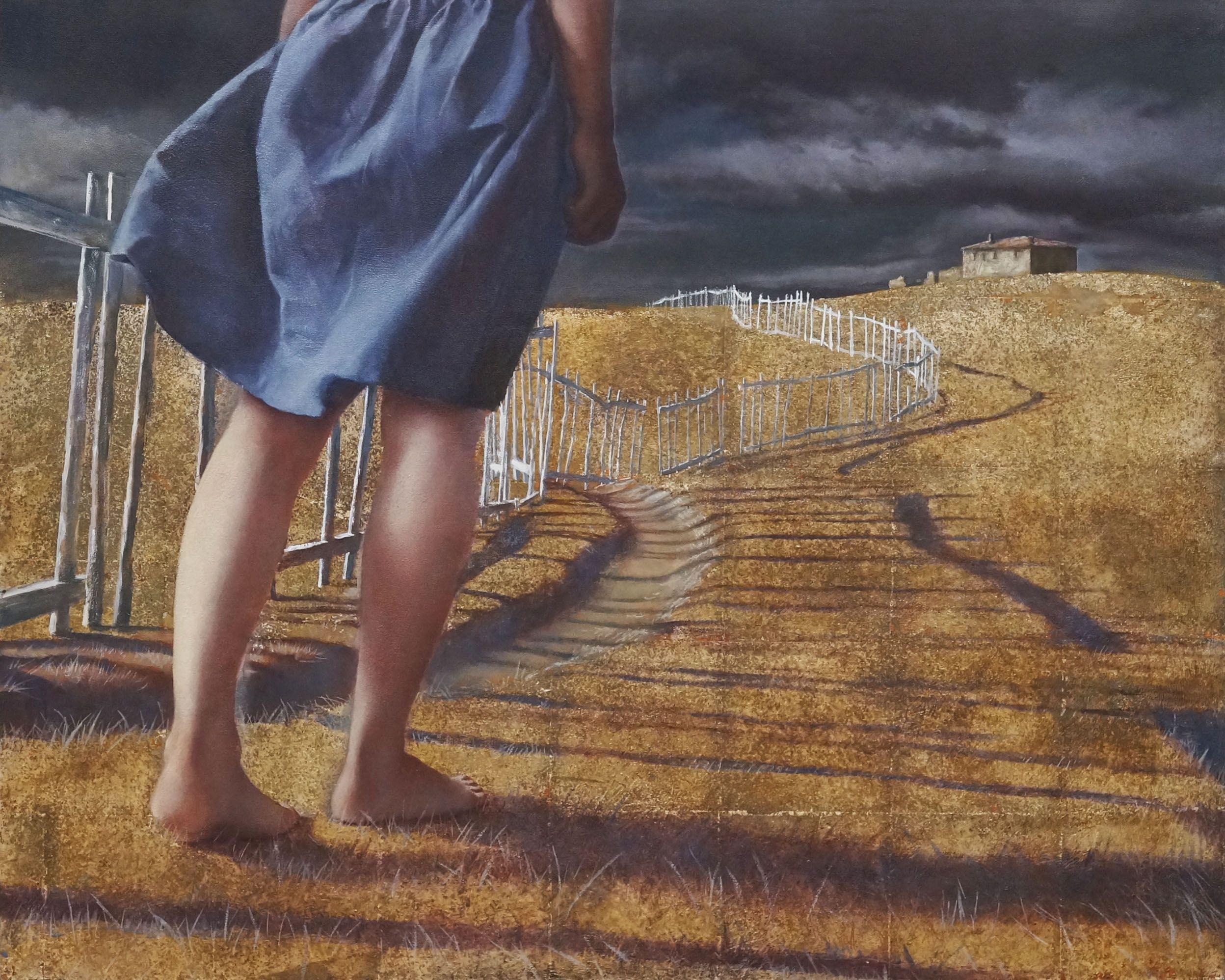 Land to Return - MIKA HOSHI - Artwork: Paint